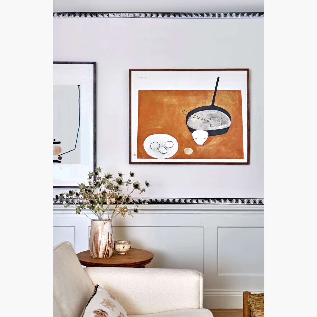 Adonis Black Wallpaper Border