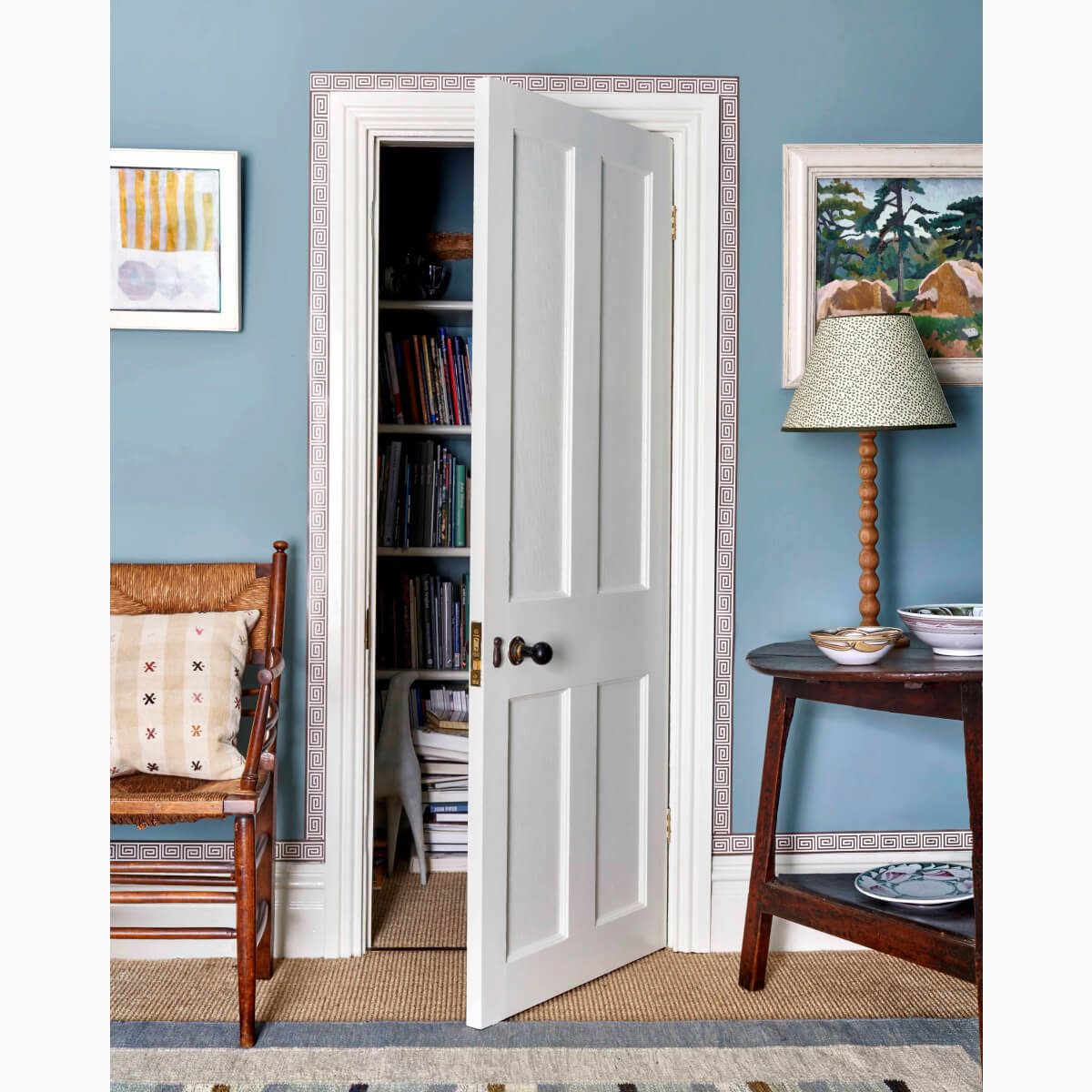 Adonis Wine Wallpaper Border