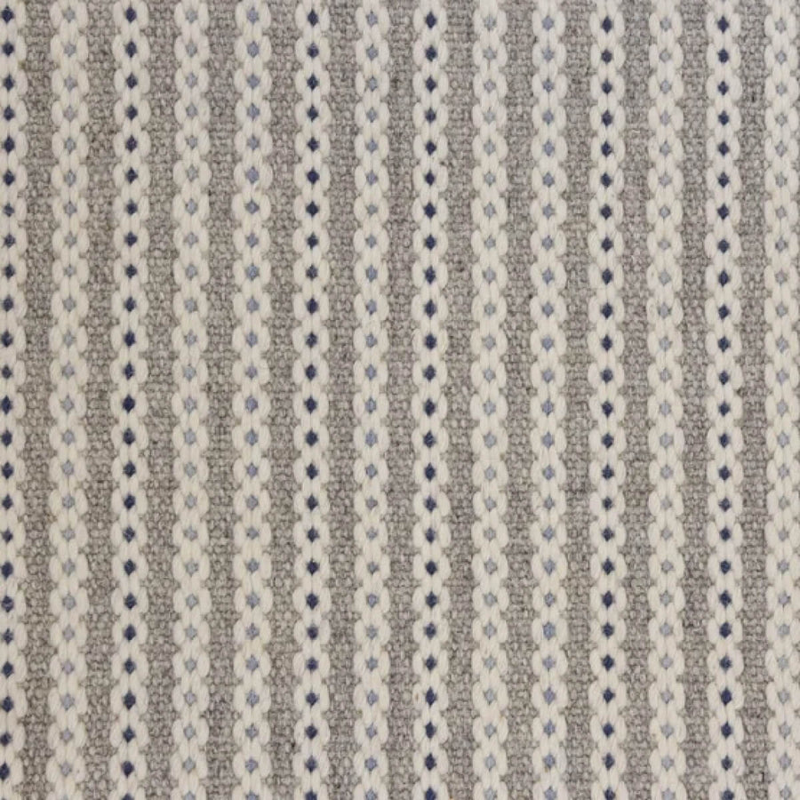 Chain Stitch Linen Rug