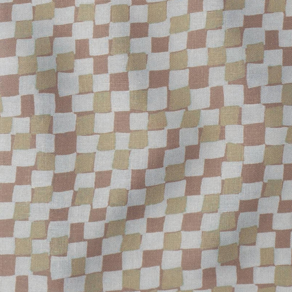 Checker Clay Fabric