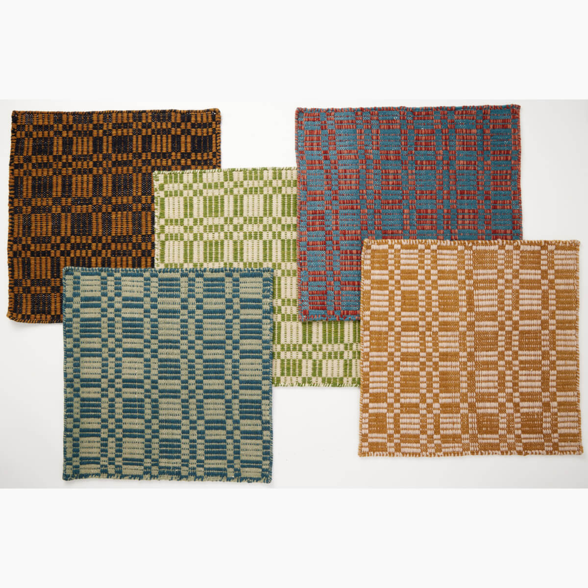 Coco Grid Lapis Rug