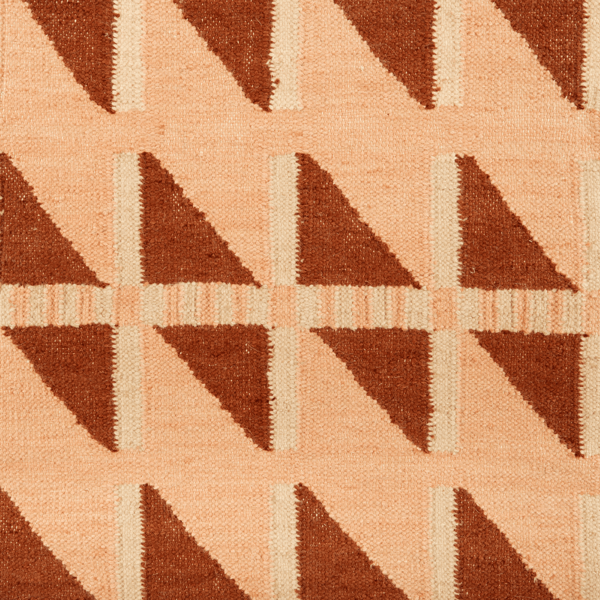 Merino Kilim Triangle Camel Rug
