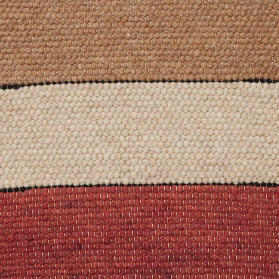 Olbia Stripe Brick Rug