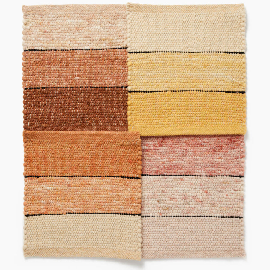 Olbia Stripe Brick Rug