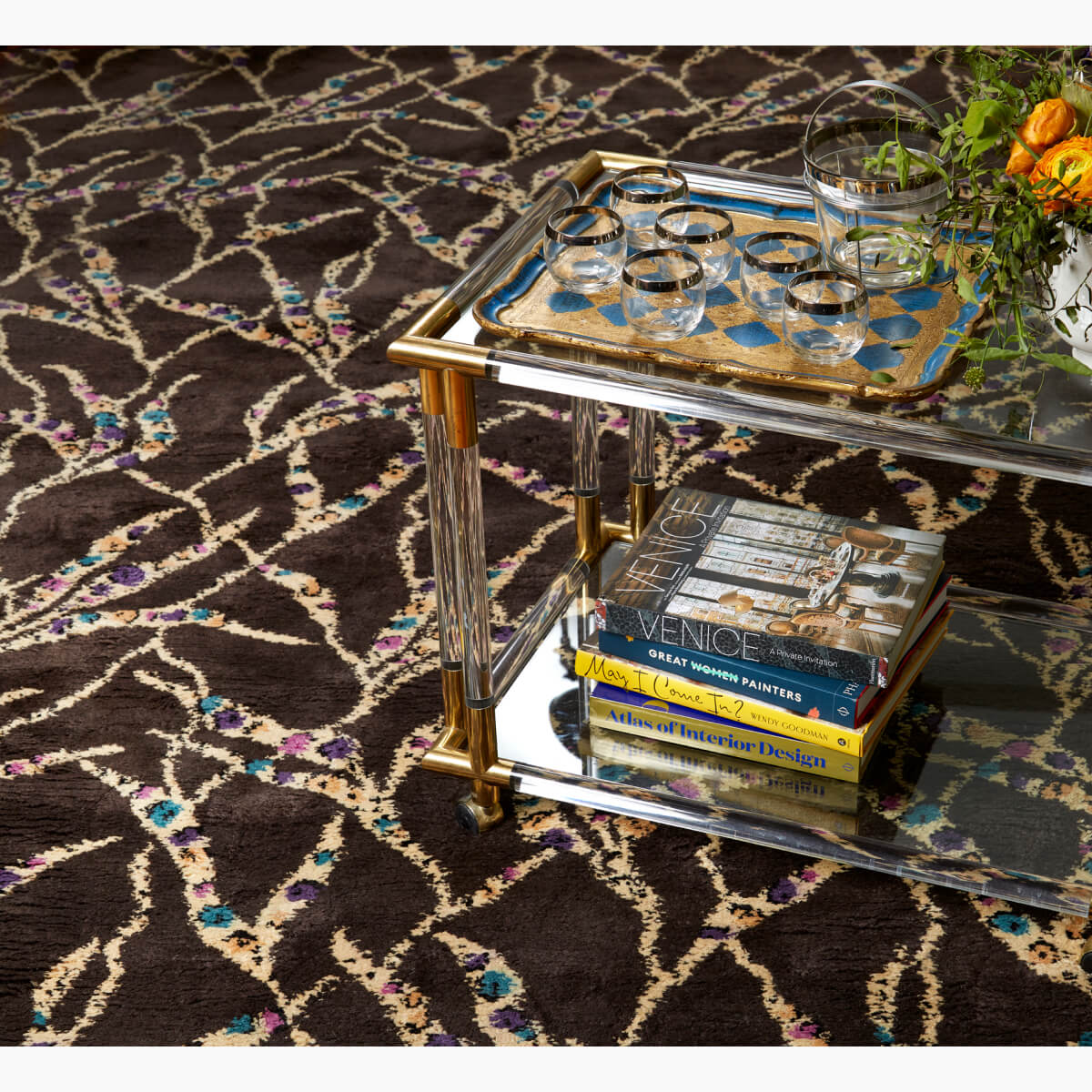 Claude 1921 Multi Brown Rug