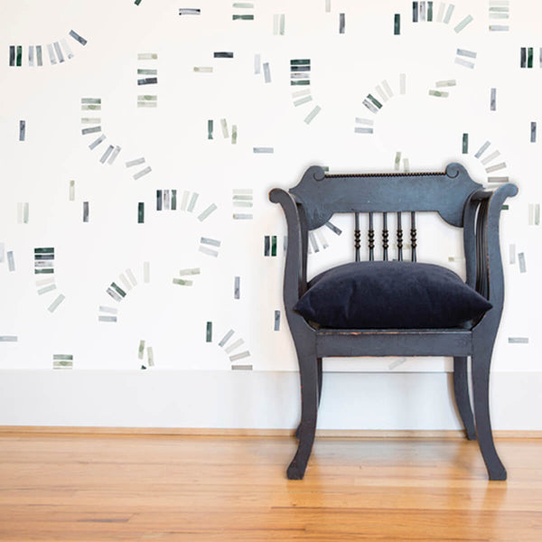 Contour Blue Wallpaper