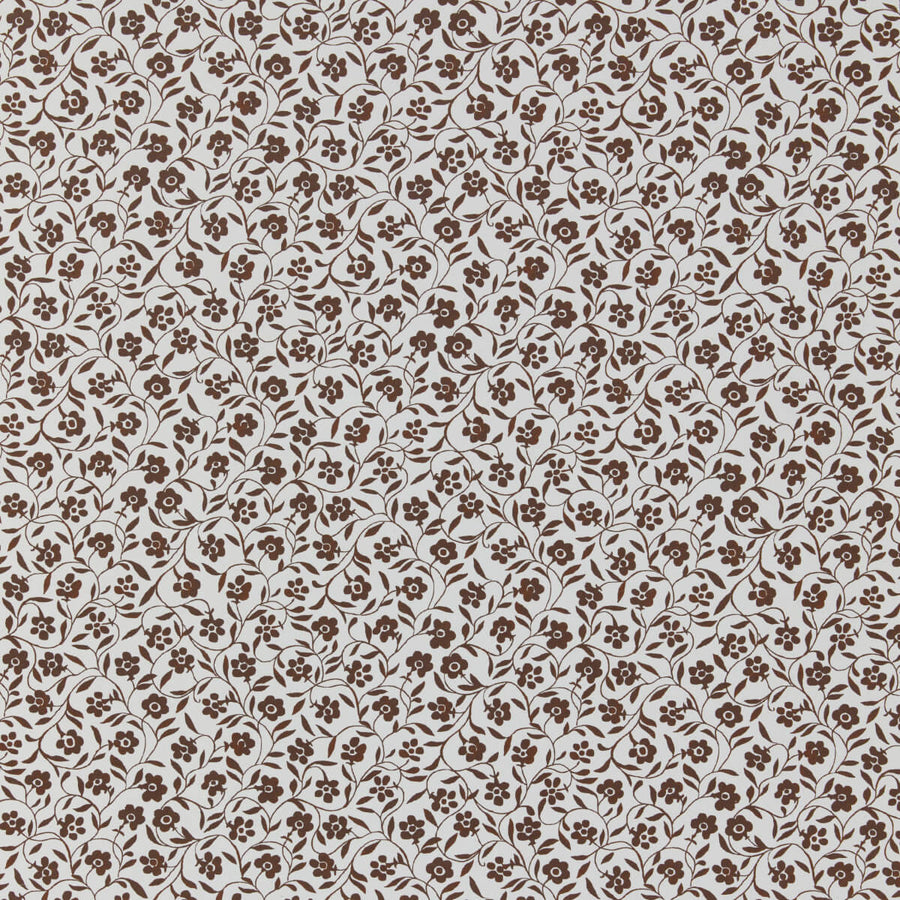 Ditsy Espresso Wallpaper