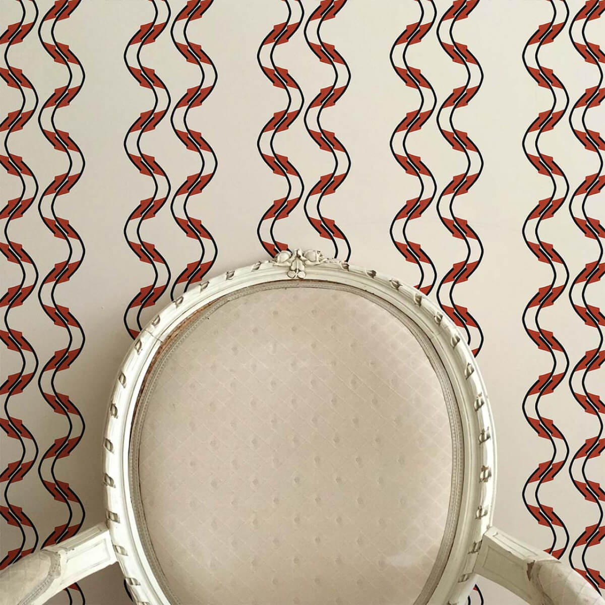 Double Swirl Wallpaper