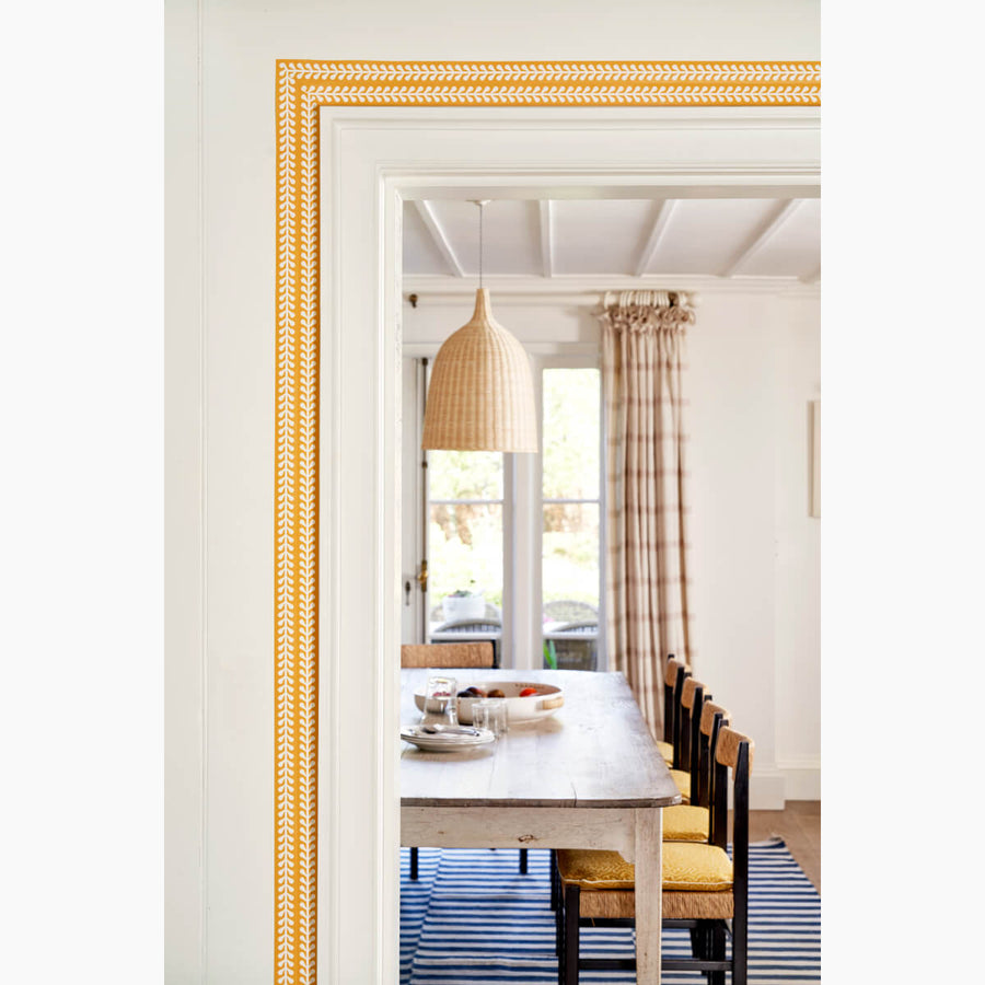 Edith Yellow Wallpaper Border