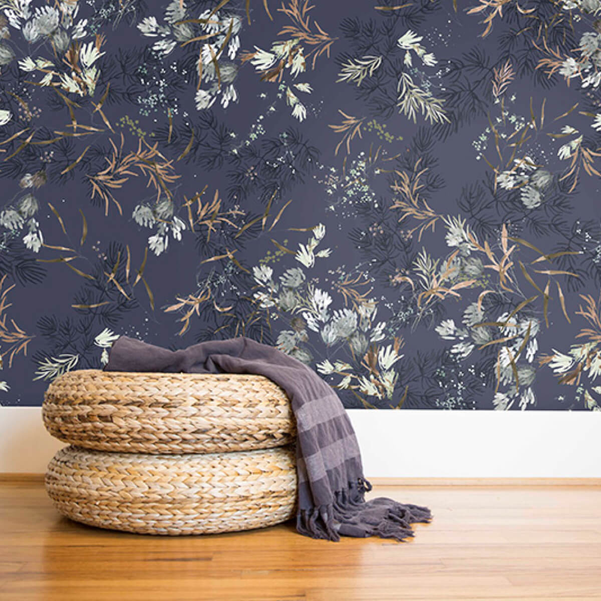 Meadow Blue Wallpaper