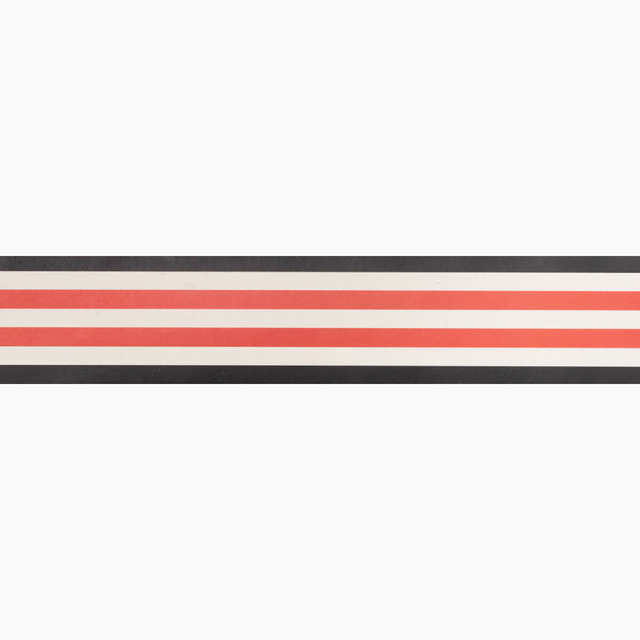 Reggie Red/Black Wallpaper Border