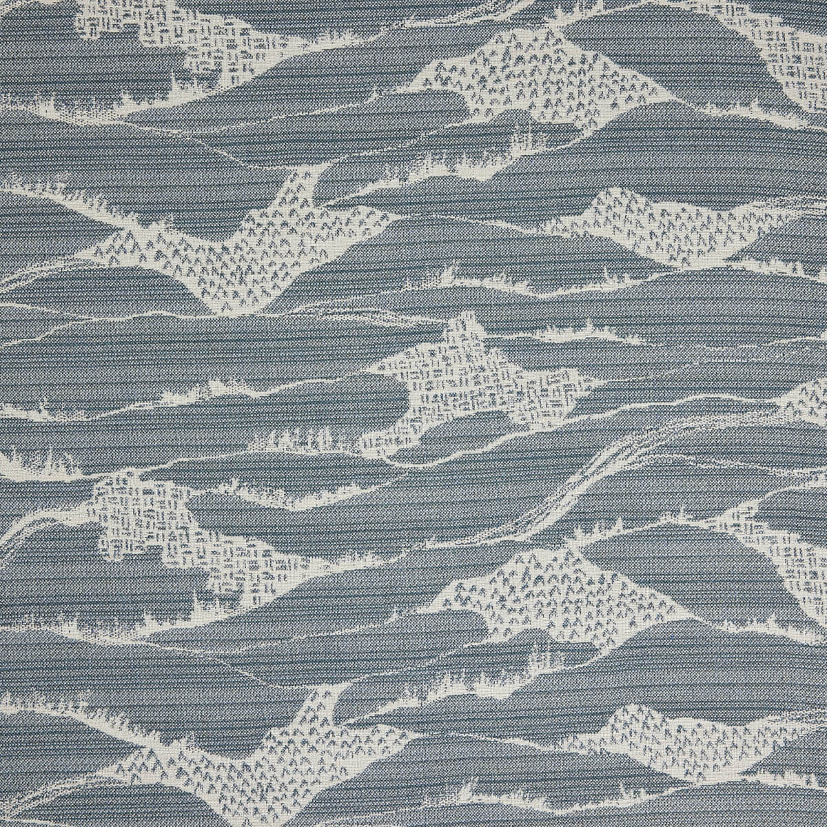 Toile de Terrain Ocean Outdoor Fabric