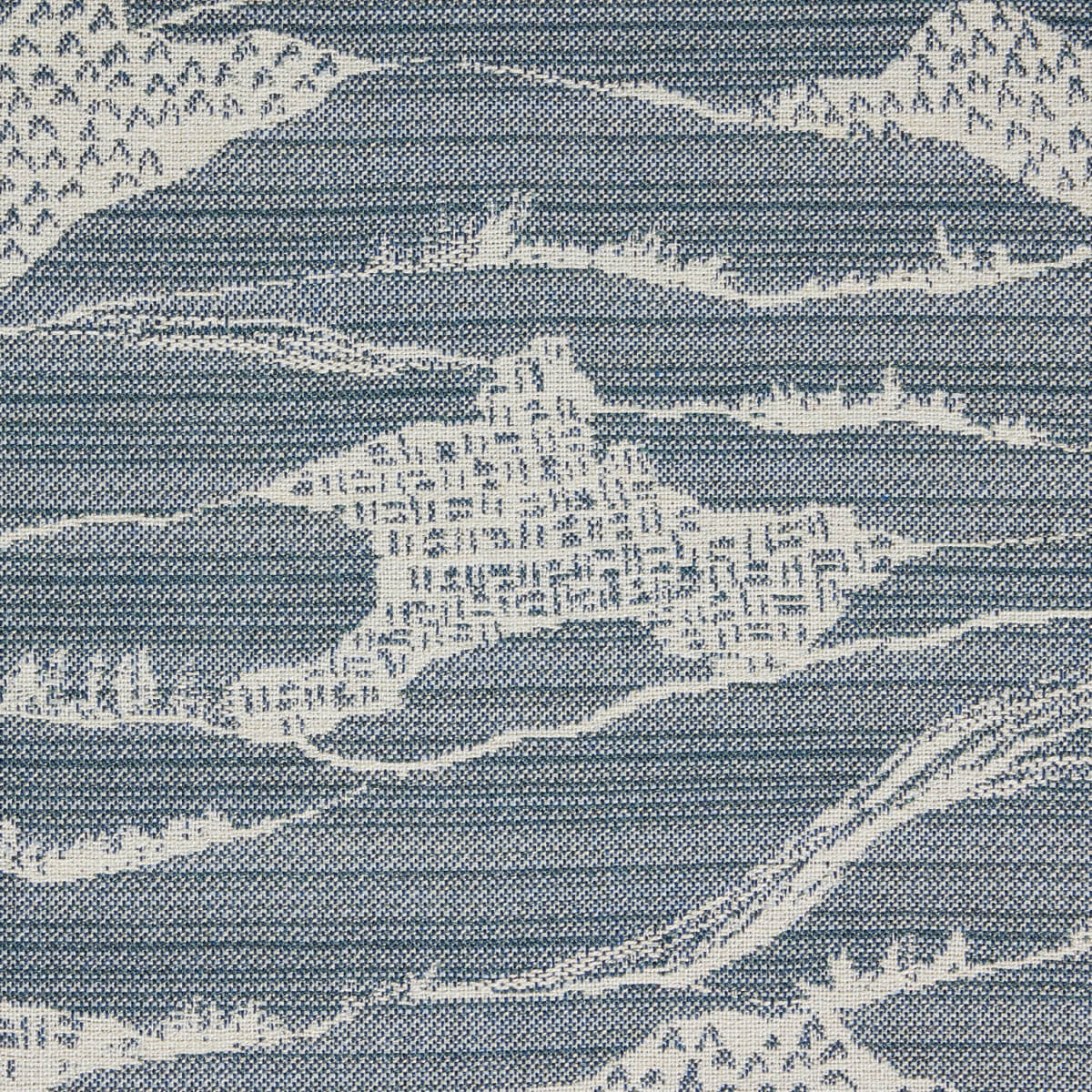 Toile de Terrain Ocean Outdoor Fabric