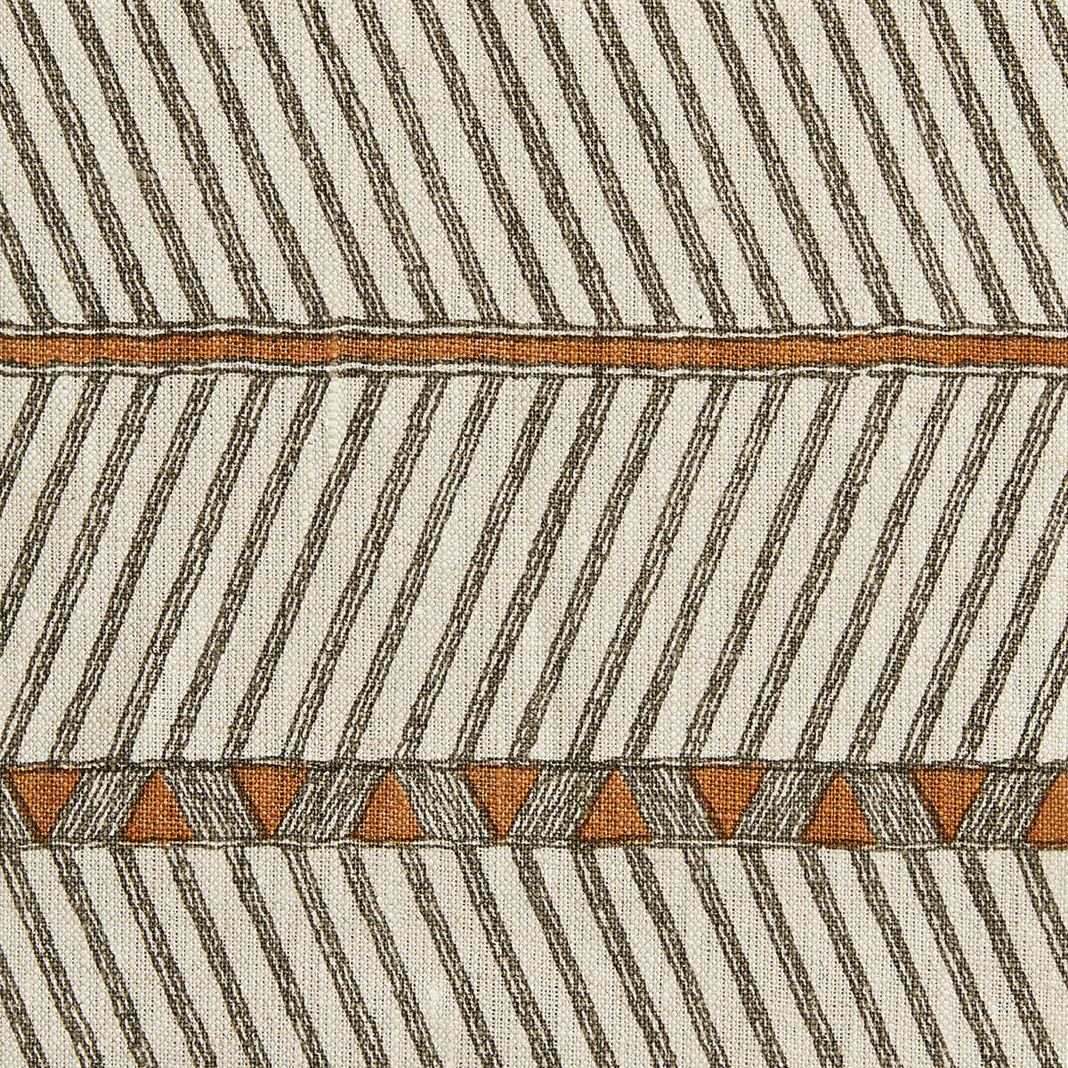 Zanzibar Rust Fabric